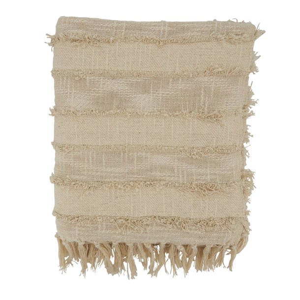 Saro Sevan 100% Cotton Throw | Wayfair